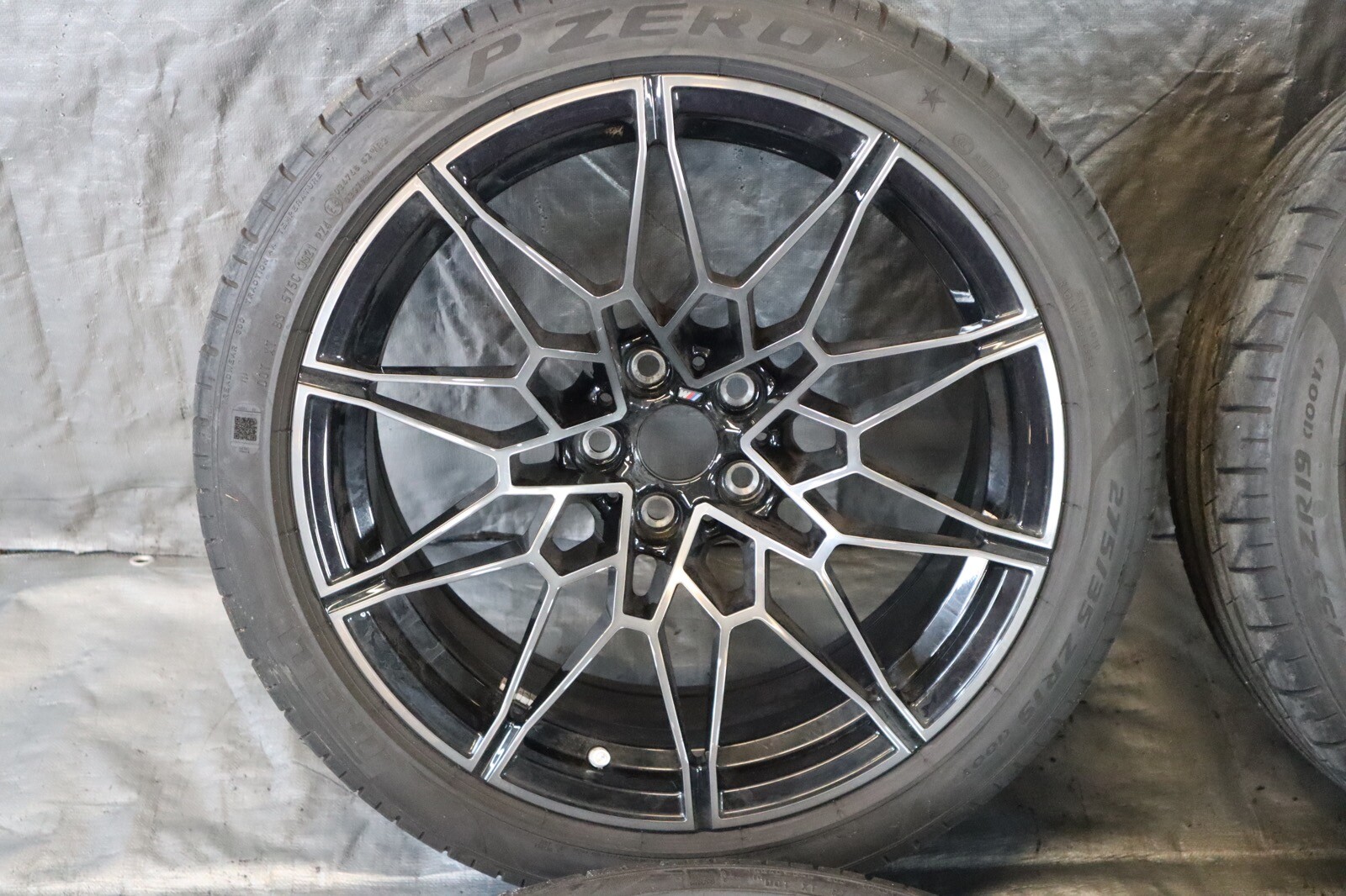21 22 23 BMW M3 M4 COMPETITION G80 G82 OEM 666M WHEELS PIRELLI P ZERO ...