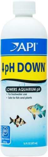 Ph down Freshwater Aquarium Water Ph Reducing Solution 16-Ounce Bottle ...