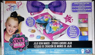 Nickelodeon JoJo Siwa Bow Maker Cool Maker Rainbow Unicorn Patterns ...