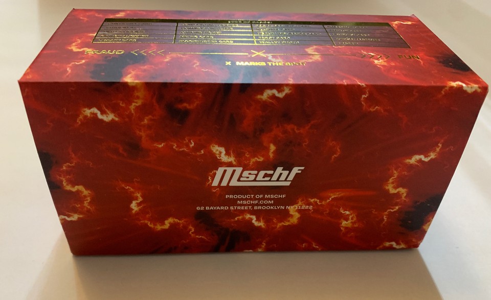 MSCHF Boosted Packs V2 Box (10 Packs) in the Box, Brand New In Hand ...