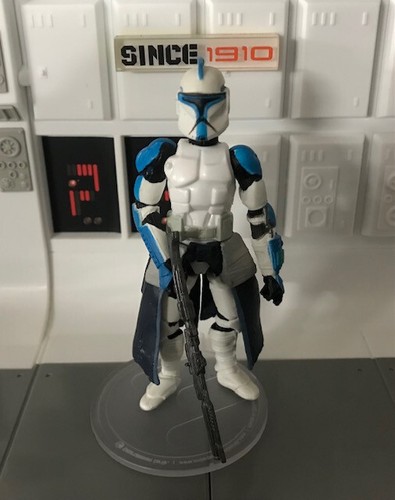 Star Wars Clone Wars Arc Clone Trooper Lieutenant Blue 2003 | eBay.de