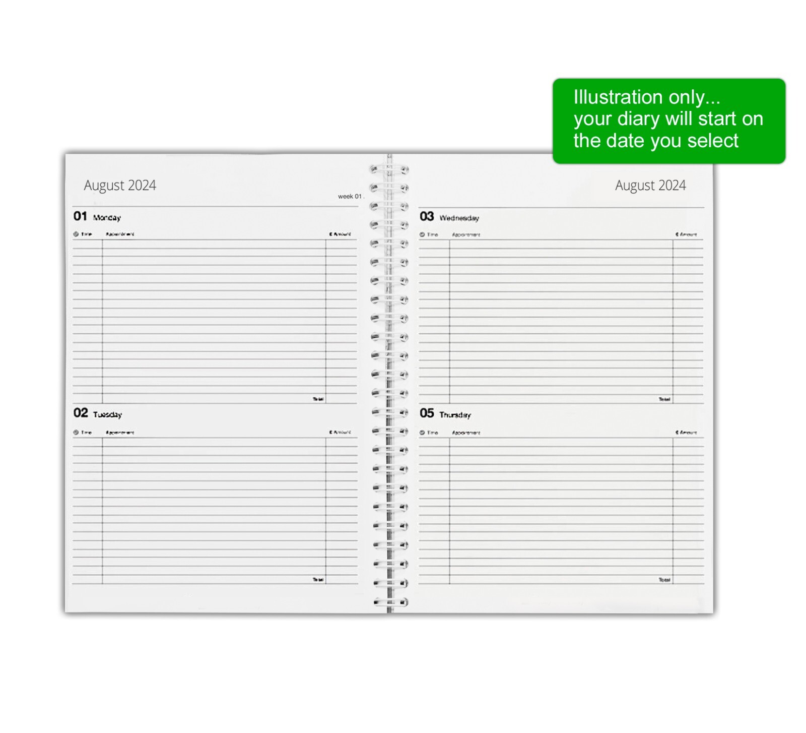2025 Tax Year Diary | April 2025 – April 2026 13 Month Financial ...
