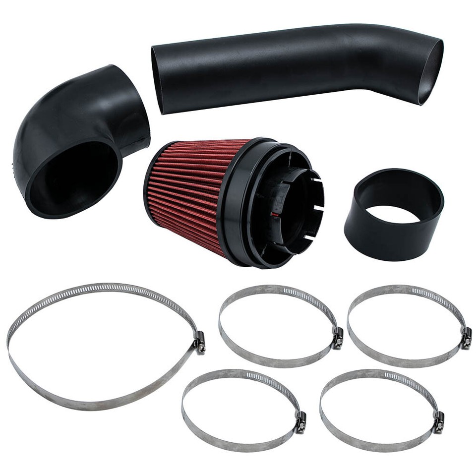 4 Inch Cold Air Intake Kit w/ Filter for Universal LSX LS1 LS2 4.8L/5 ...