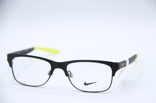 NEW NIKE 5590 001 BLACK YELLOW GUNMETAL AUTHENTIC FRAMES SUNGLASSES 48 ...