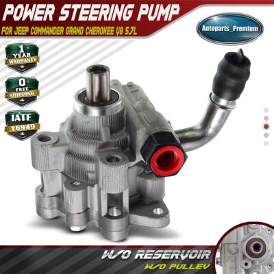 Power Steering Pump w/o Pulley for Jeep Commander Grand Cherokee 05-10 ...