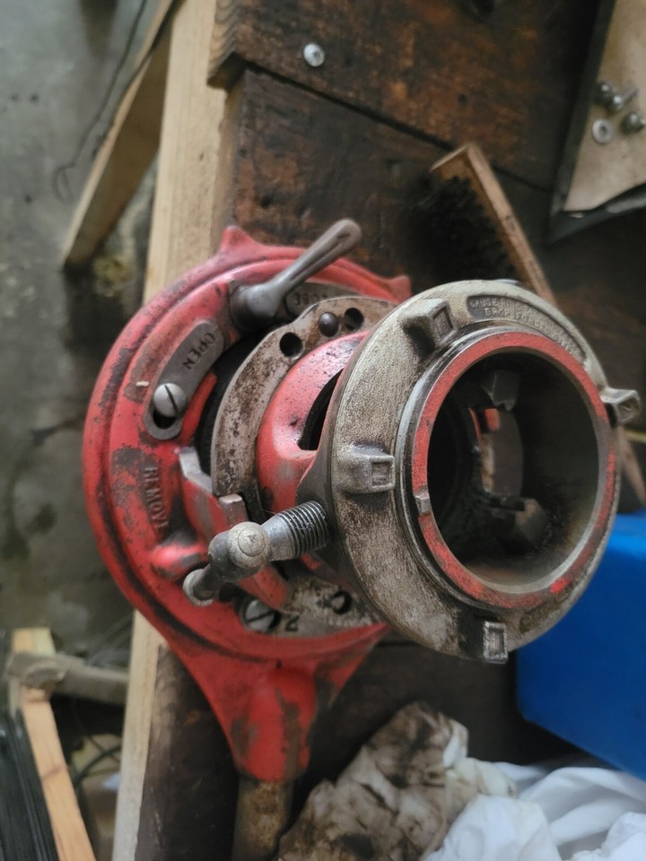 RIDGID 65R Pipe Threader Head 1-2" Adjustable | eBay