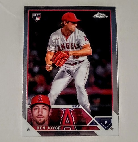 Ben Joyce Rookie 2023 Topps Chrome Update RC Angels Prospect | eBay
