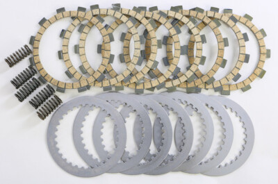 ProX Complete Steel Clutch Plate Set w/ Friction Plates & Springs 16 ...