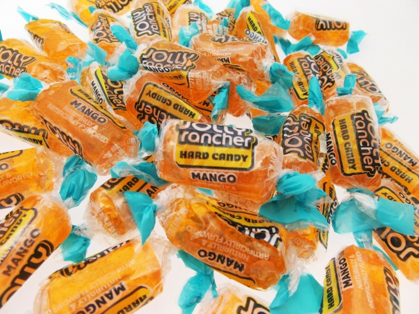 Jolly Rancher MANGO - 8oz Hard candy candies Half Pound Sweets ~ NEW ...