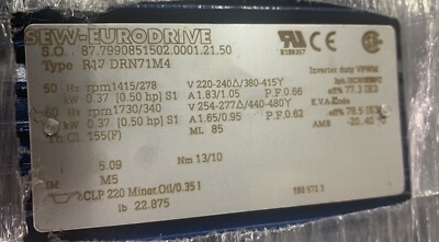 SEW-EURODRIVE gear motor | eBay