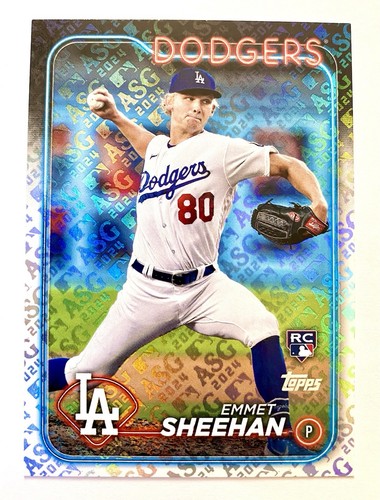 2024 Topps ASG All-Star Logo Foil # 283 Emmet Sheehan, Los Angeles ...