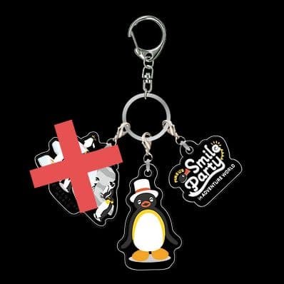Smile Party Pingu Penguin Acrylic Key Chain | eBay