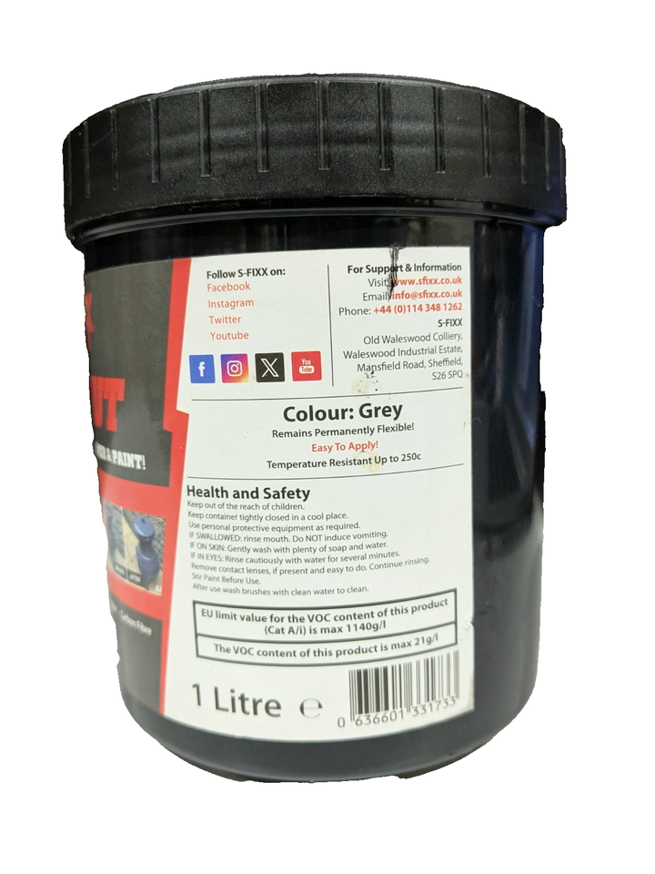 SFIXX Rust Converter & Primer Paint 1L | eBay UK