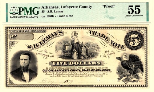 ARKANSAS TRADE NOTE, UNLISTED ROTHERT!!!! | eBay