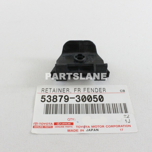 5387930050 Genuine Toyota Retainer Front Fender Liner 53879-30050 for ...