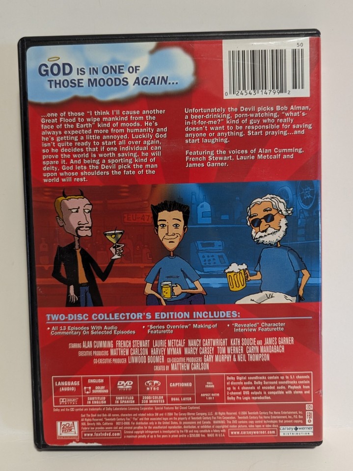 God, The Devil Bob - The Complete Series (DVD, 2005, 2-Disc Set ...