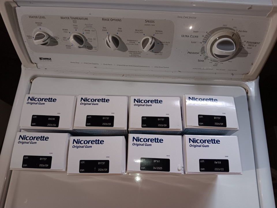 Nicorette Gum 2mg Original Flavor 170ct 8-Box-Bundle View Pic ...