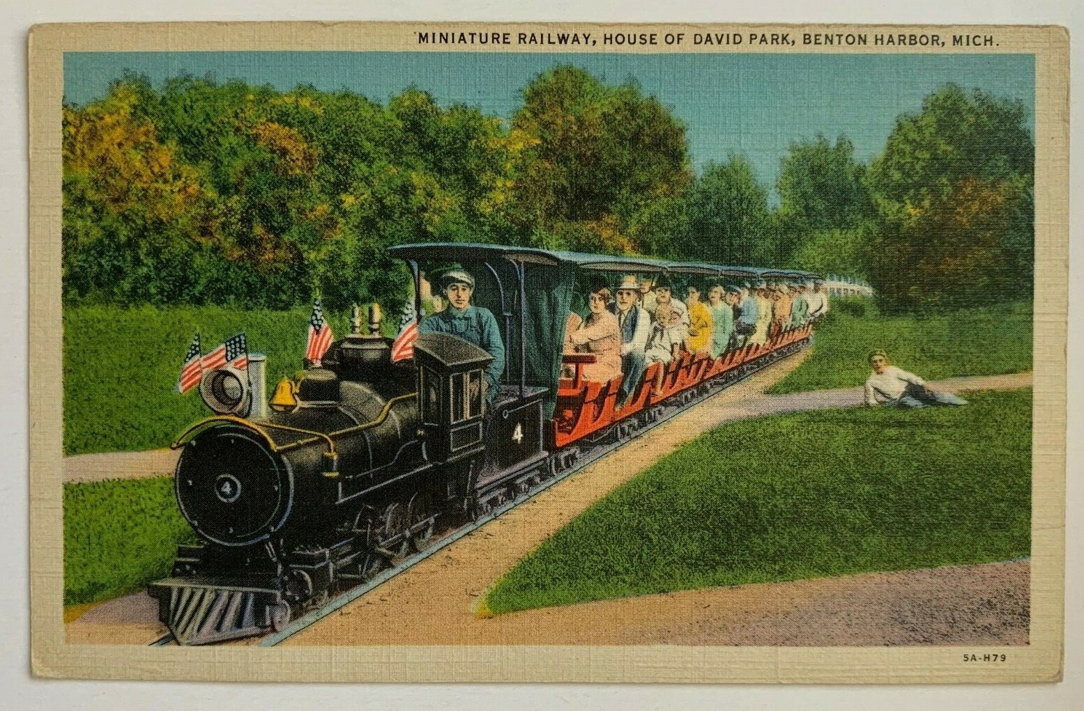 Miniature Railroad House Of David