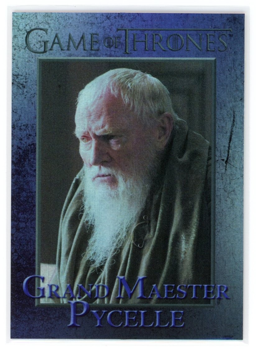 2013 Game of Thrones #66 Grand Maester Pycelle Foil Insert Card | eBay
