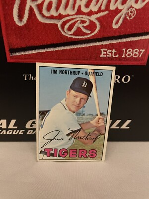 1967 Topps Baseball Card Jim Northrup #408 EX Condition | eBay
