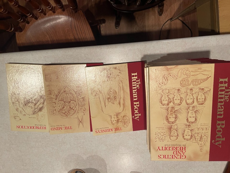 Set 18 The Human Body Series/Torstar Books US News 1986 The Blueprints ...