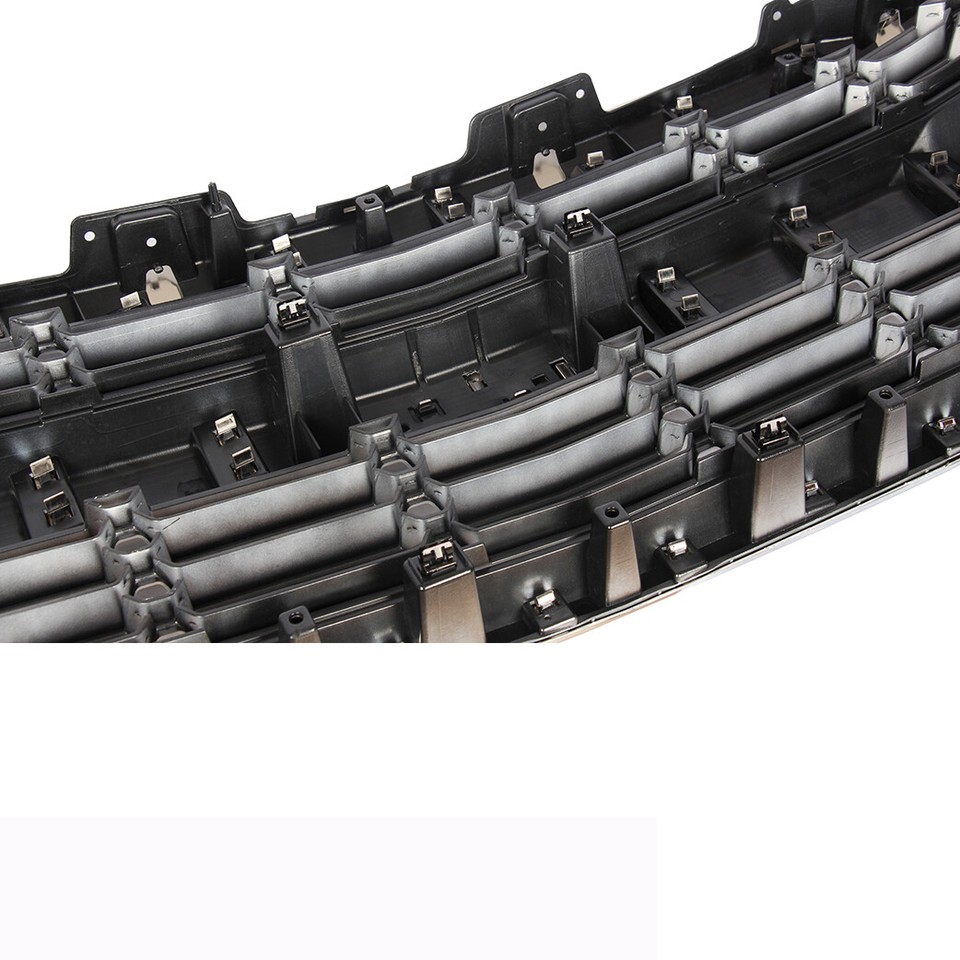 For 2016-2019 17 18 Chevrolet Silverado 1500 Front Upper Grille Chrome ...