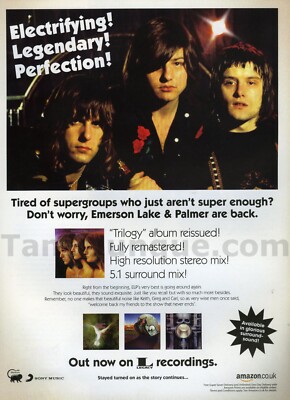 2015 Emerson Lake Palmer Album CD Promotional PRINT AD Wall Decor Idea ...