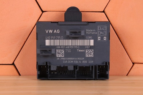AUDI A8 D4 4H REAR LEFT RIGHT DOOR CONTROL UNIT MODULE 4H0959795D | eBay