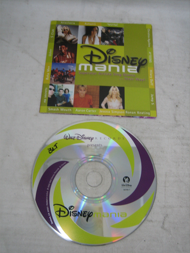 disney mania cd disc and front cover only 50086078578| eBay