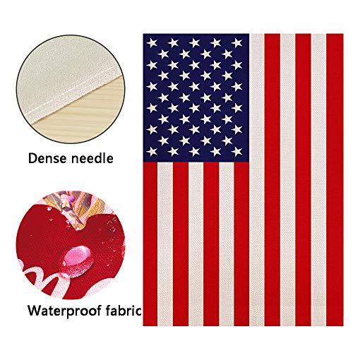 American Flag Double Sided American Garden Flag Thick Weatherproof ...