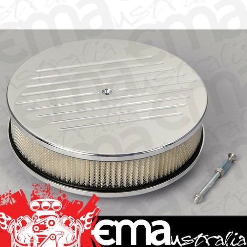 Billet Specialties BS15220 Polished Alloy Round 10X3.25" Air Cleaner ...