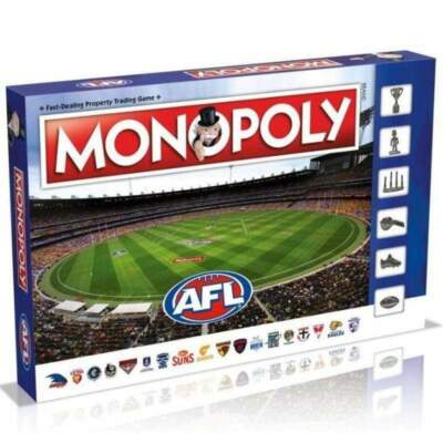 Monopoly - AFL (Blue Box) 5053410003241 | eBay Australia