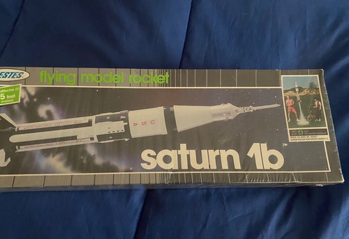 Older Estes Saturn 1b Rocket Kit. Mint! Still Wrapped. | eBay