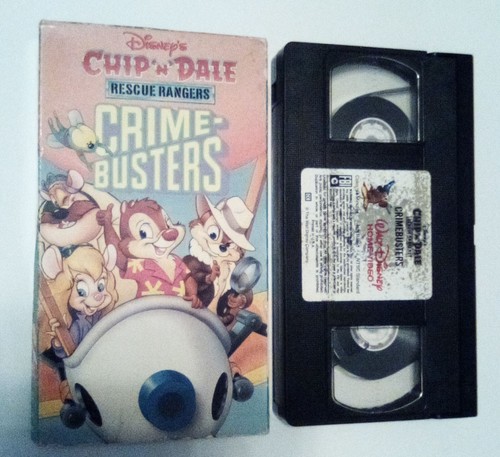 Chip n Dale Rescue Rangers: Crime Busters (Used VHS 1991) Disney ...