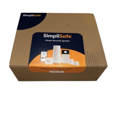 SimpliSafe 8 Piece Wireless Home Security System-Compatible w Alexa ...
