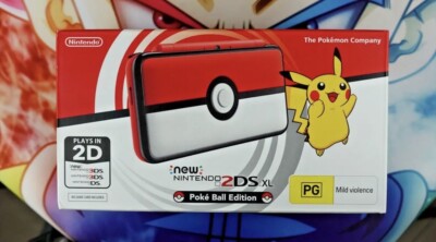 Nintendo 2DS XL - Poke Ball Edition - Console (2017) Pokemon - UNOPENED ...