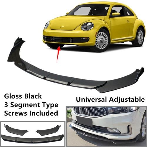 Add-on Universal Adjustable Fit For VW Beetle 12-16 Front Lip Spoiler ...