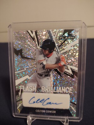 2021 Leaf Flash Colton Cowser Brilliance Prospect Auto Autograph #CC1 ...