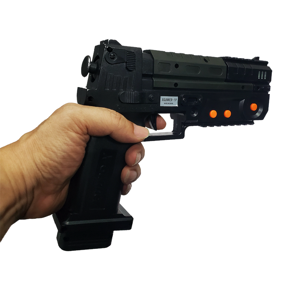 X-GUNNER Wireless Light Gun for PC Arcade Mame Android Guncon | eBay