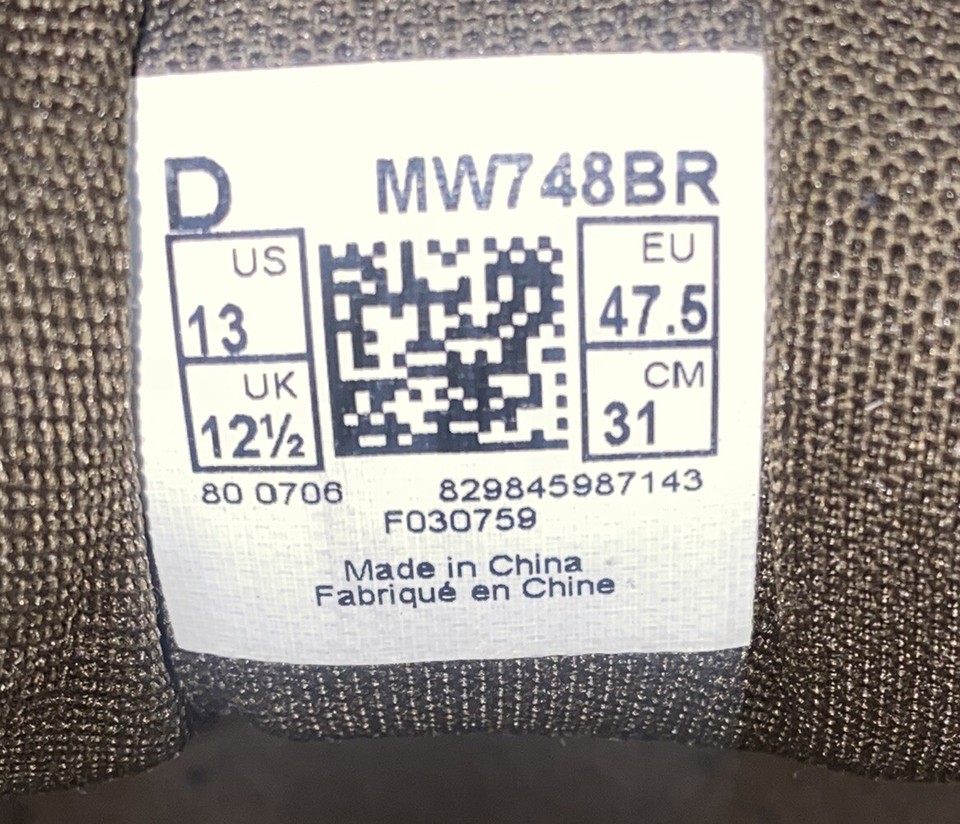 New Balance 748 Brown MW748BR Leather Country Walk Shoes Sneakers Mens ...