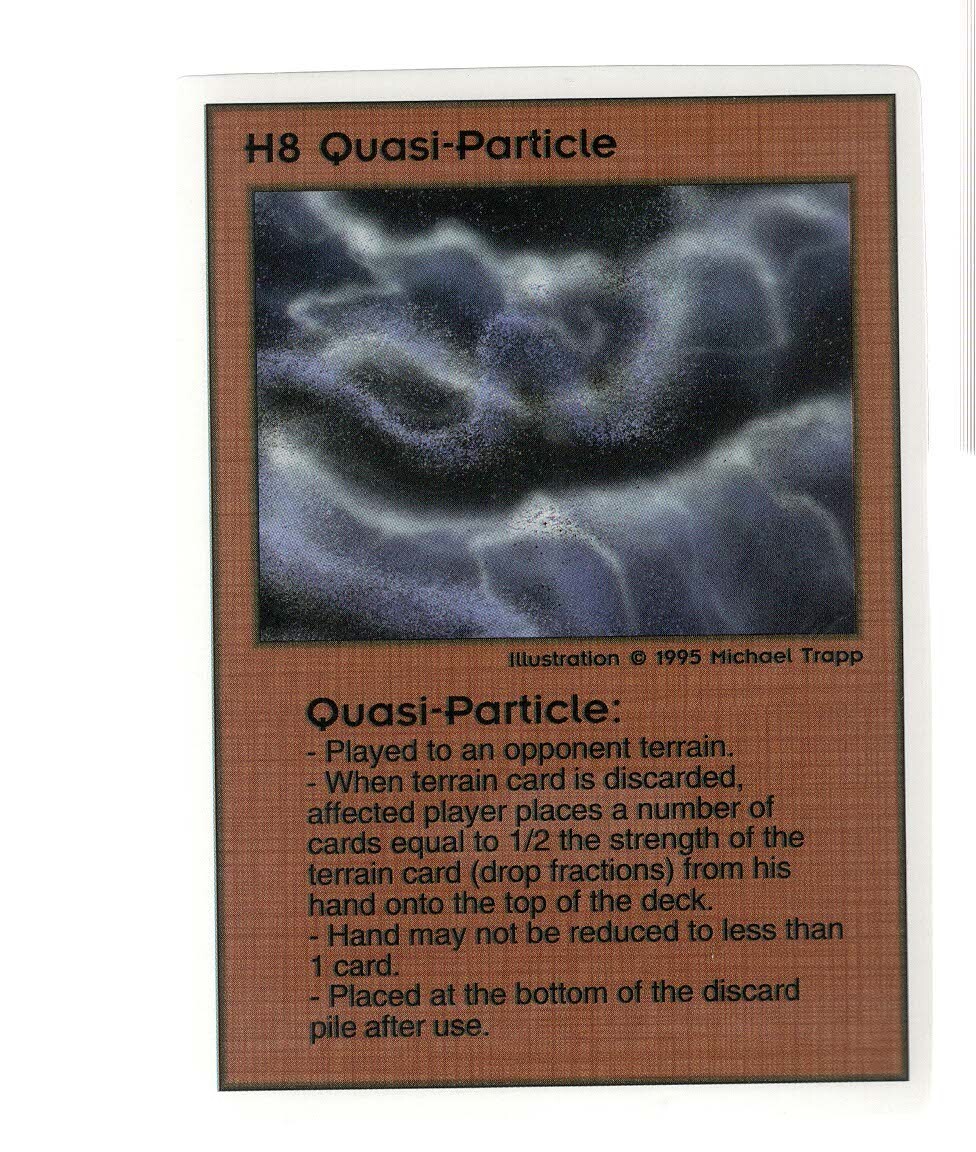 Galactic Empires CCG Very Rare Hazard card H8 Quasi-Particle | eBay