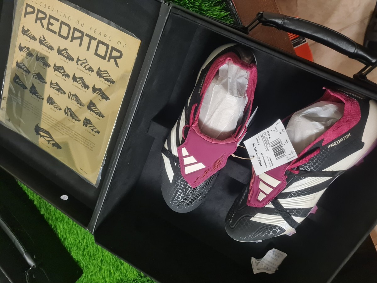 Adidas Predator 30 Elite Tongue FG - Core Black/Off White Adidas Predator 30 Elite Tongue FG - Core Black/Off White