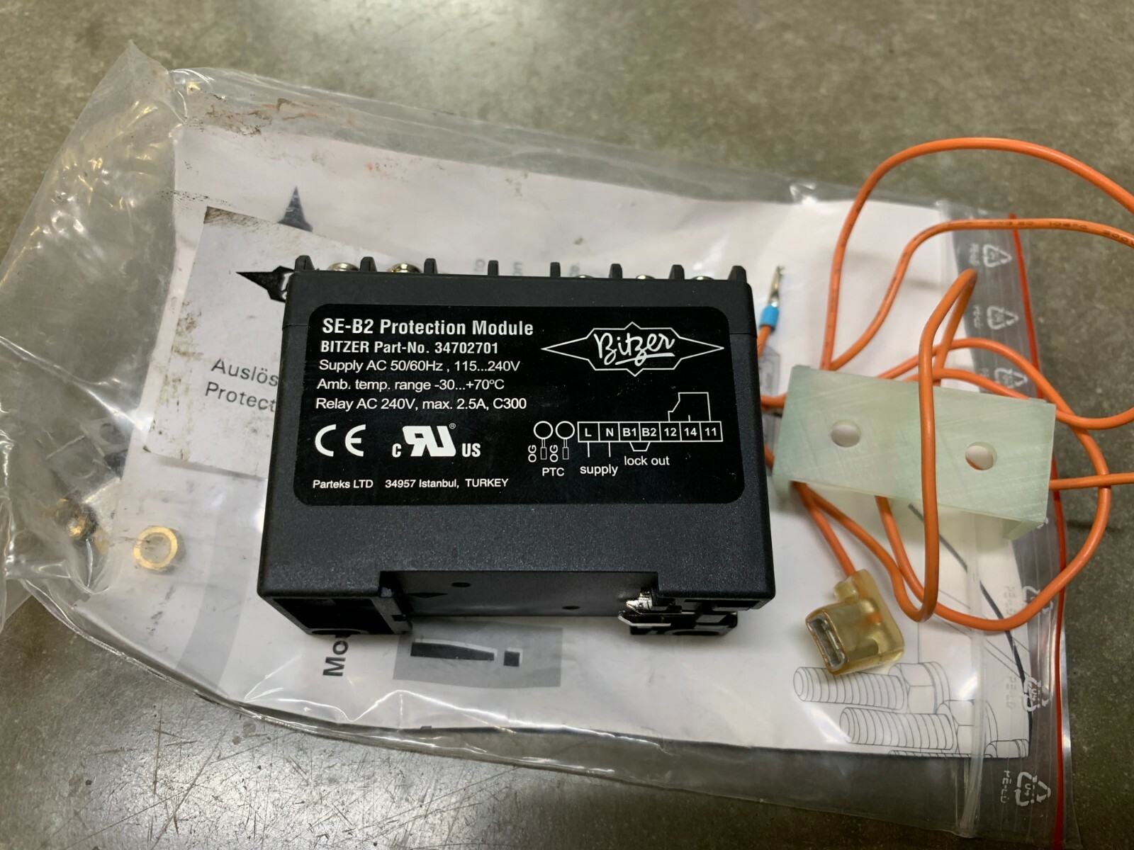 Bitzer SE-B2 compressor protector motor protection module | eBay