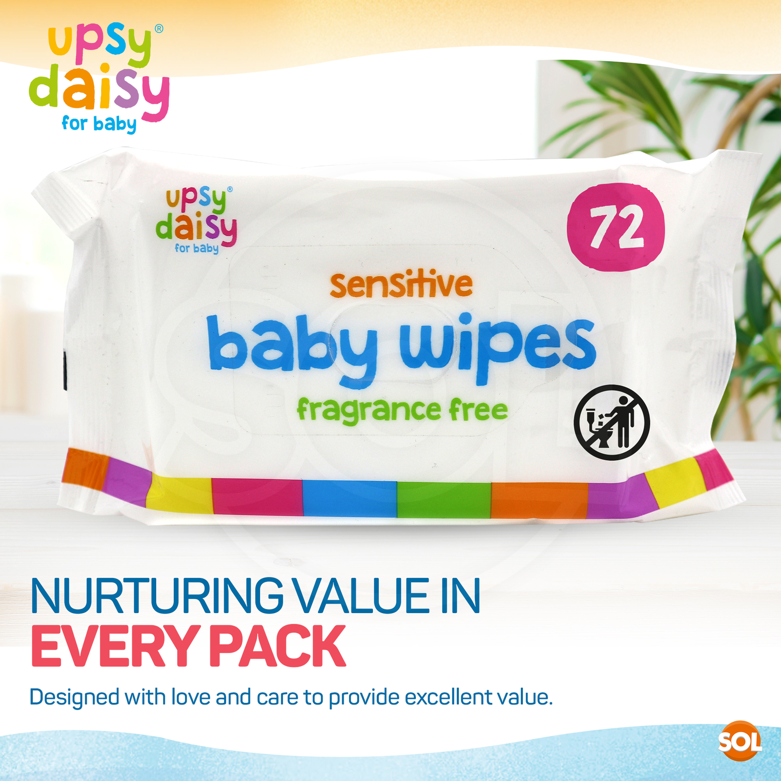Baby Wipes Case Bulk 24 x 72 Packs (1728 Wipes) | Wet Wipes Multipack ...
