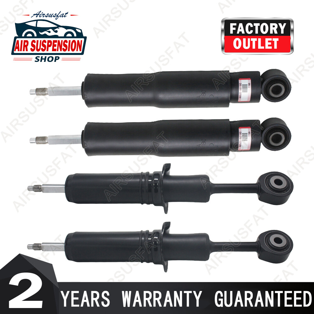 4x Front Rear Hydraulic Shock Absorber For Toyota Land Cruiser LC200 ...