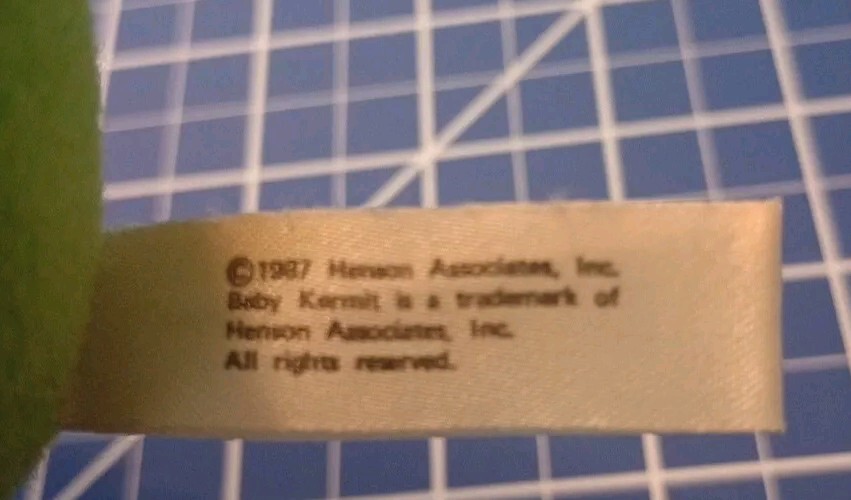 VTG 1987 6" Kermit Frog The Muppets & Super Hero Kermit Stuffed Animal ...