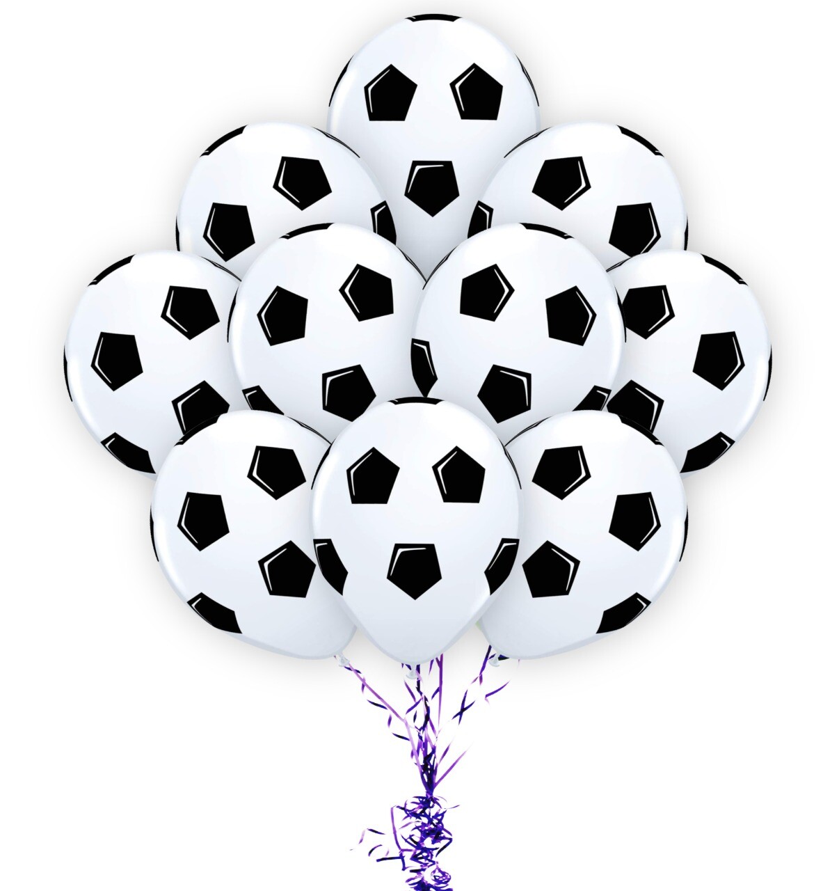 12" Football Balloons Match Soccer Party Kids Birthday Latex Balloon ...