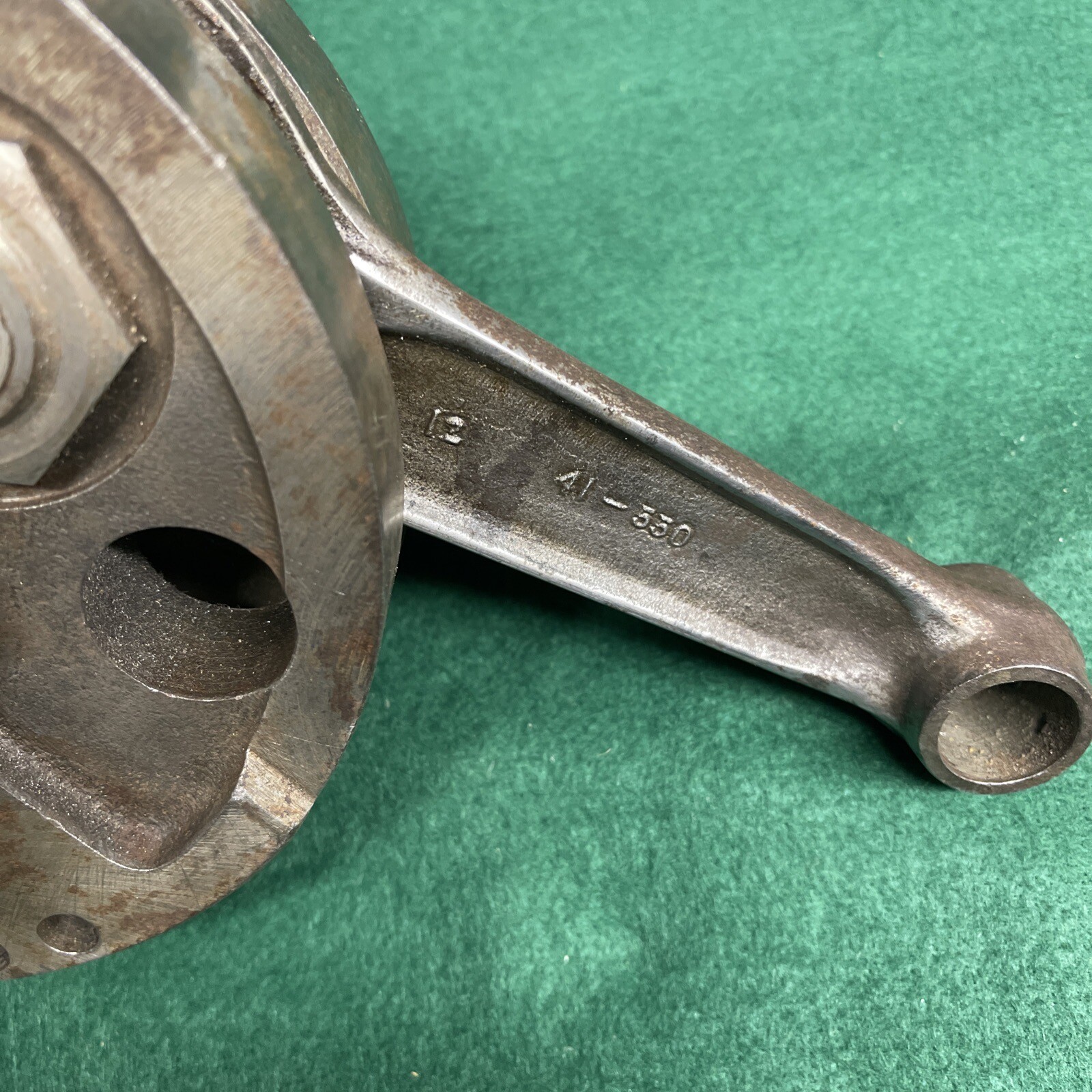 BSA B50 Crankshaft Used with Con Connecting Rod | eBay UK