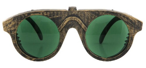 SteamPunk Cosplay Machinist Forgeman Glasses Green Lens NEW UNUSED ...