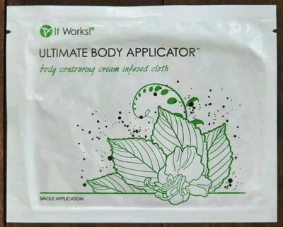 It Works! Ultimate Body Applicator Body Contouring Cream Infused Cloth ...